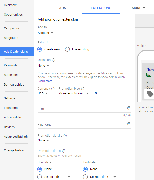 A Quick Overview of the New AdWords Experience
